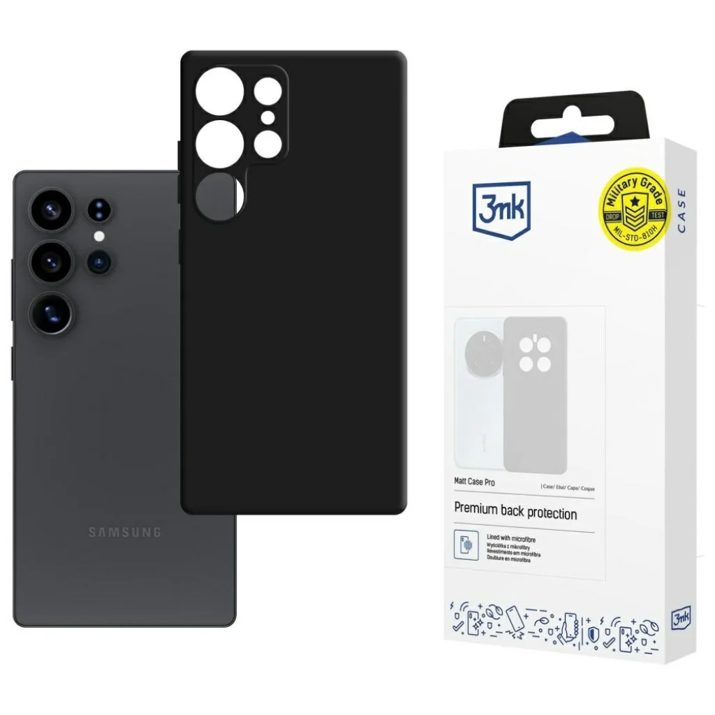 Samsung Galaxy S25 Ultra 3MK Matt Case Pro tok