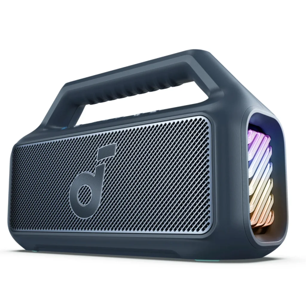 Bluetooth Hangszóró Anker SoundCore Boom 2, 80W, TWS, RGB, Vízálló, Ké