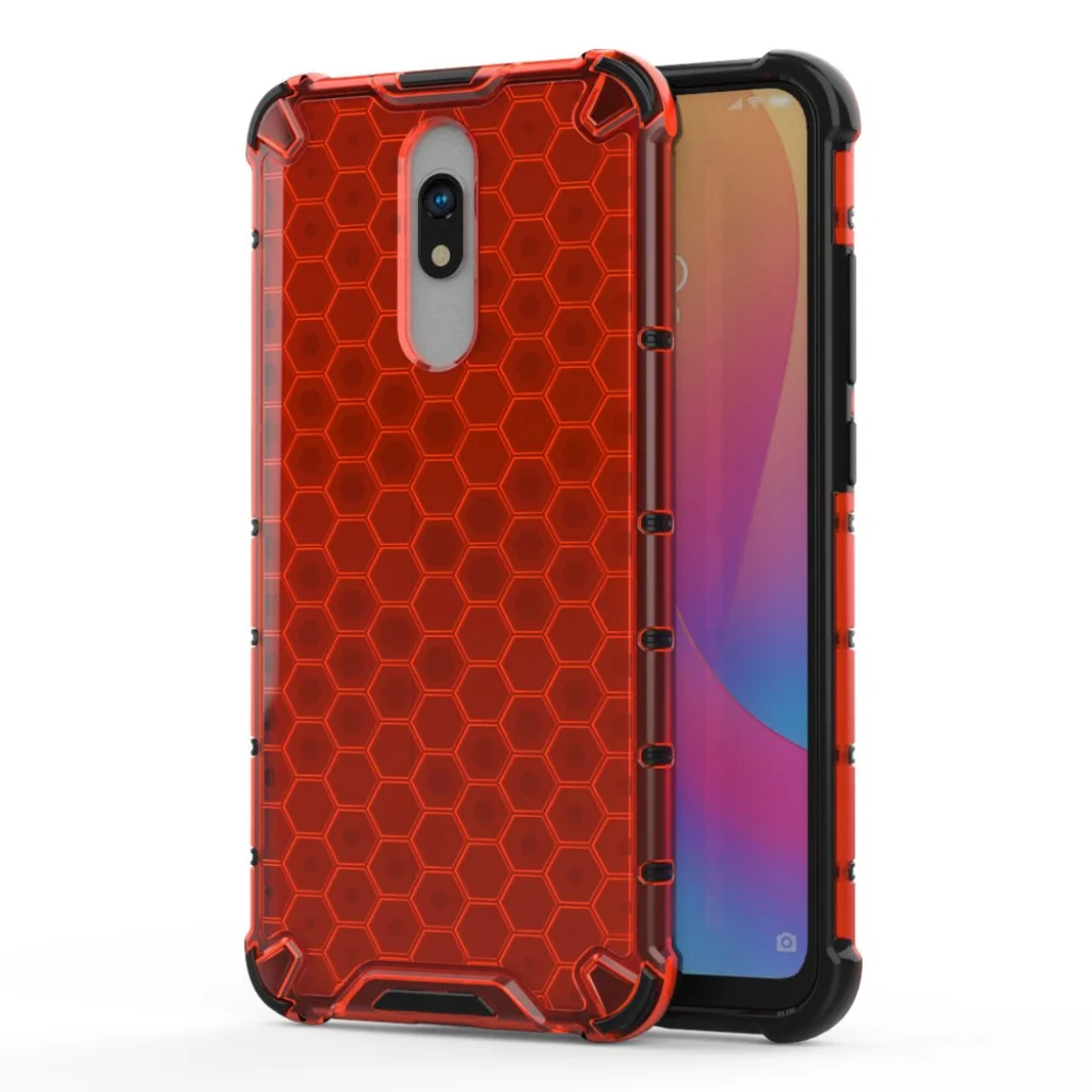 Honeycomb armor TPU tok Xiaomi Redmi 8A/ Xiaomi Redmi 8 piros