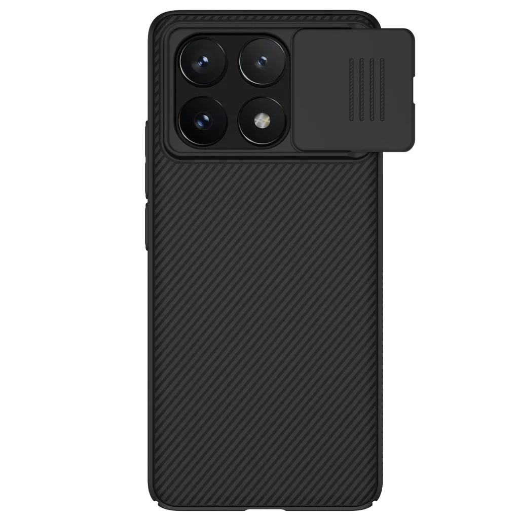 Nillkin CamShield Hard tok Xiaomi Poco X6 Pro 5G Fekete